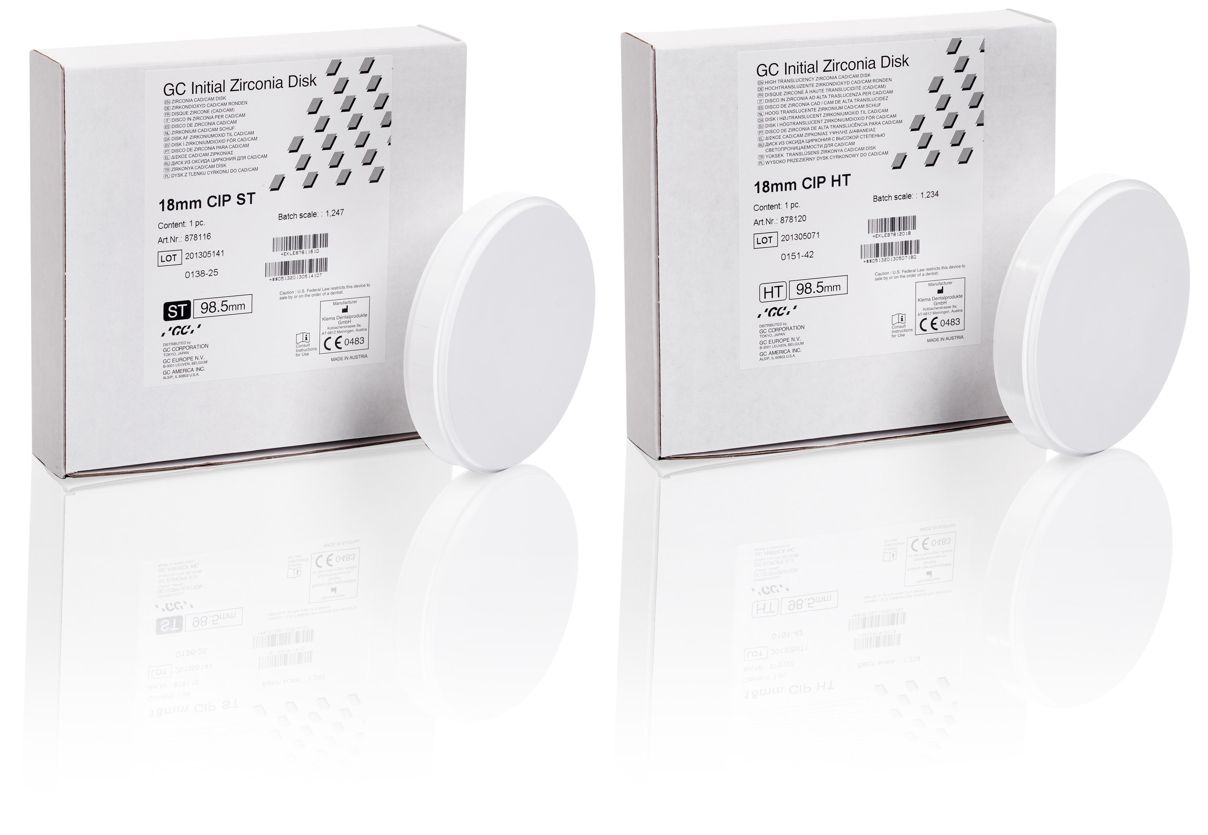 Initial Zirconia Disk | GC Europe N.V.