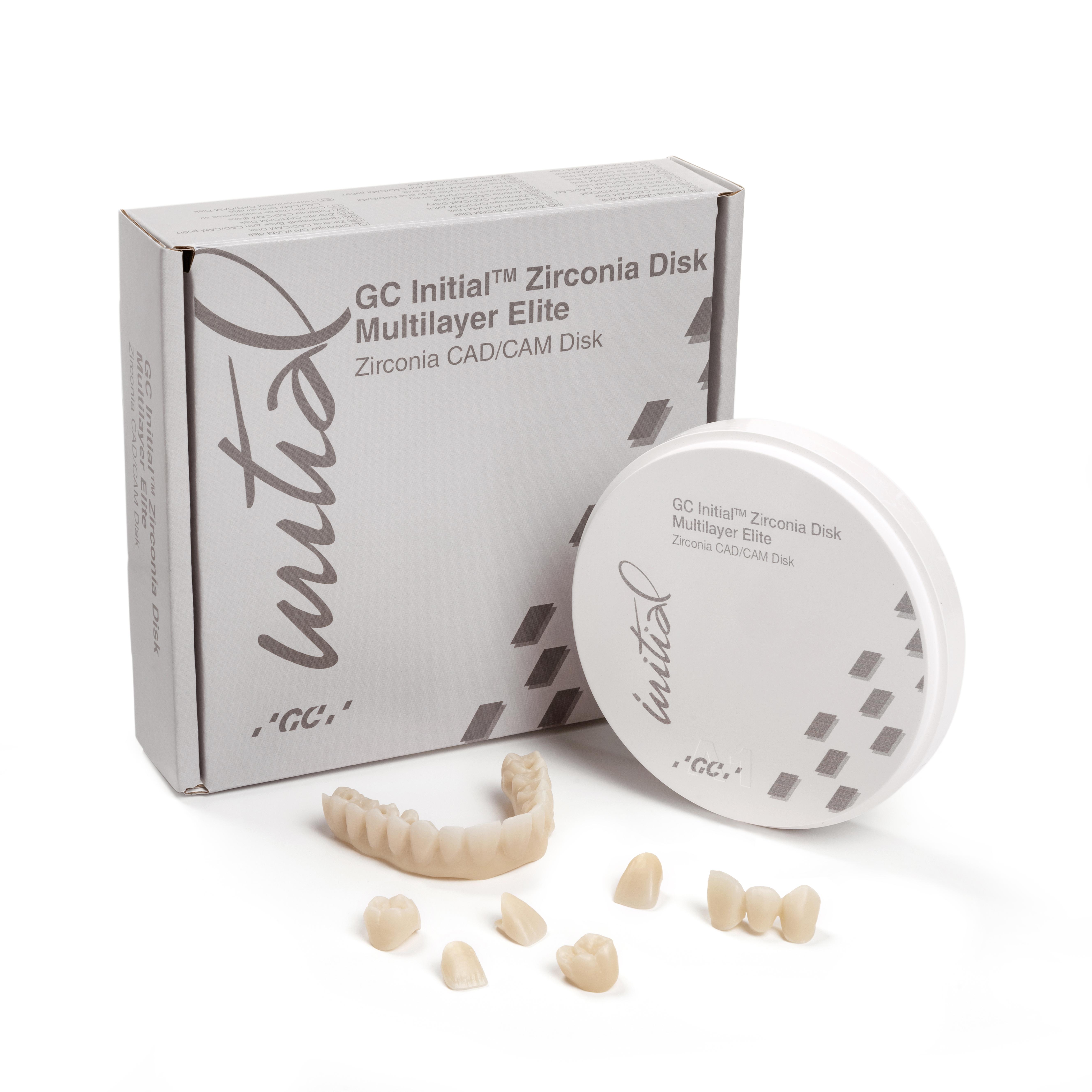 Initial Zirconia Disk Multilayer Elite | GC Europe N.V.